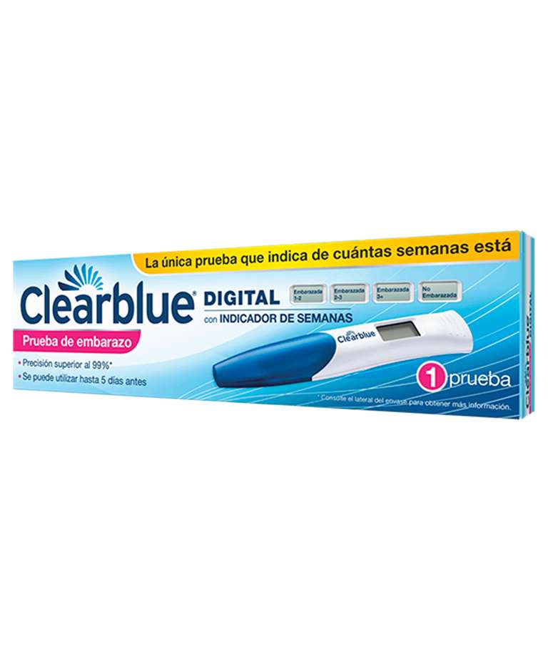 CLEARBLUE PRUEBA DE EMBARAZO DIGITAL 1PRUEBA - PROMOCIONES - Farmacia ... CLEARBLUE PRUEBA DE EMBARAZO DIGITAL 1PRUEBA - PROMOCIONES - Farmacia ...